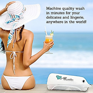 Allurette Wash Bag - Delicates Laundry System for Lingerie, Active Wear and Gentle Hand Wash Clothes