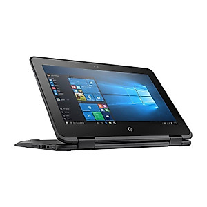 2018 Newest HP X360 ProBook Business 2-in-1 11.6" Touchscreen Laptop PC, Intel Celeron N3350 Dual-Core Processor, 4GB RAM, 64GB SSD, HDMI, Bluetooth, Webcam, WiFi, Windows 10 Pro