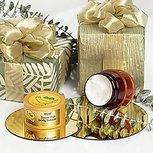 WOW Skin Science Shea Body Butter Almond, Pure Shea Butter for Skin, Body Butters Dry Skin Lotion, Stretch Mark Cream, Hand Lotion for Women, Shea Butter Body Butter Moisturizer Oil (200ml) (Banana)