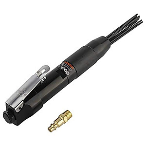 BTSHUB Compact Air Needle Scaler Air Powered Pneumatic Rust Paint Weld Removal Tool