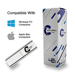 Capturra Drive 128GB External Solid State Drive USB 3.1 with Automated File Backup Software for Windows and Mac