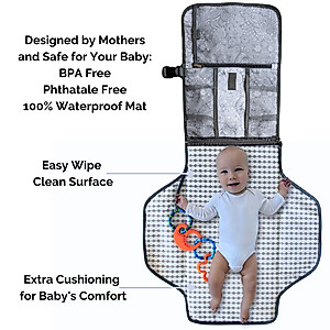 Suessie Portable Diaper Changing Pad and Organizer