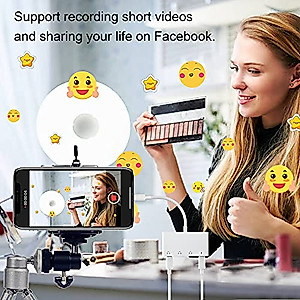 Unitrox 4 in 1 Headphone Jack Audio Charger Adapter & Splitter, iPhone Headphone Jack + Dual 3.5mm Headphone Jack + Charging Port for iPhone 14 13 12 11 X 8 7 / iPad- Support iOS 16