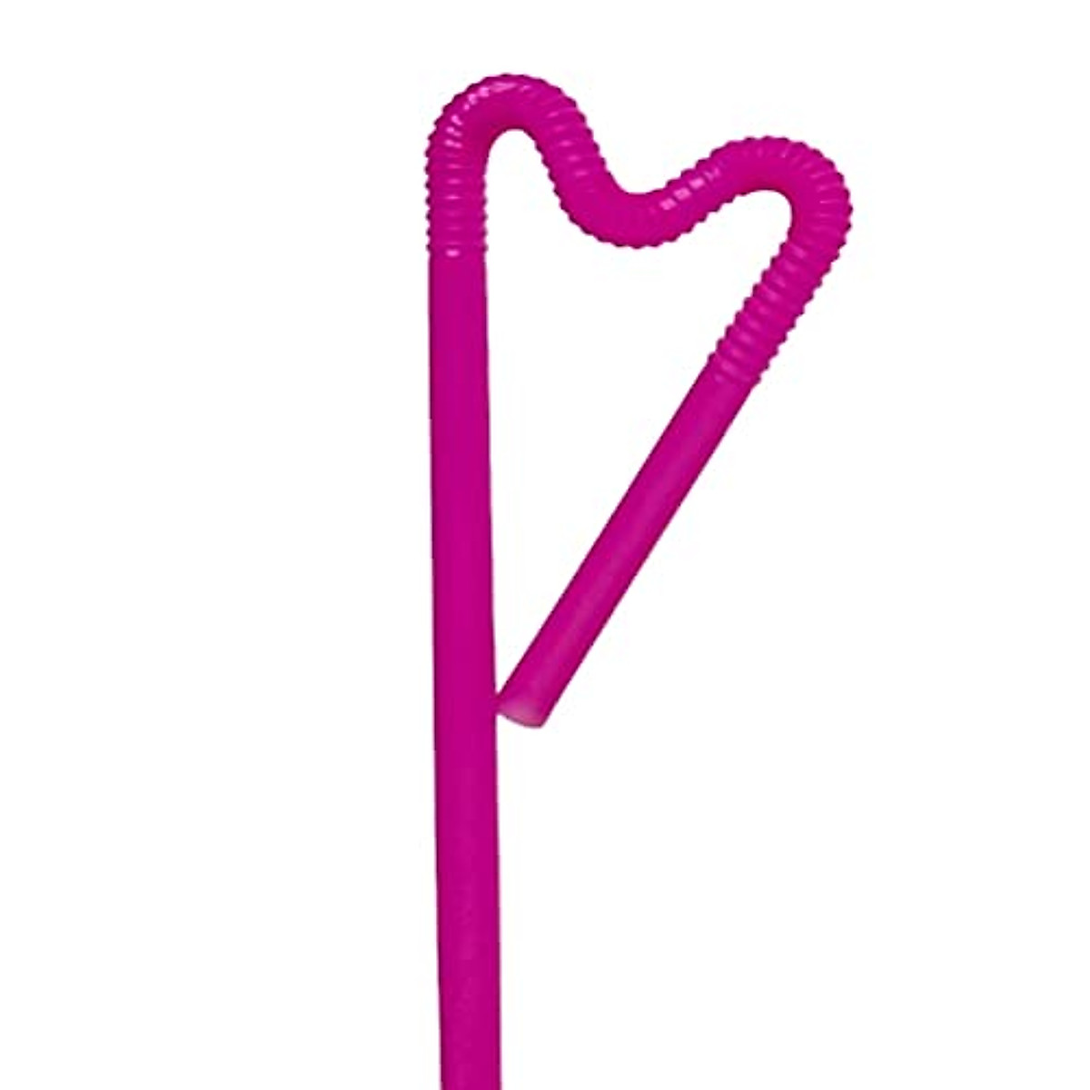 Individually Wrapped Super Bendy Straws (Neon, 250)