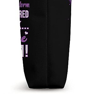 I Am The Storm Lupus Awareness Purple Ribbon Butterfly Women Tote Bag