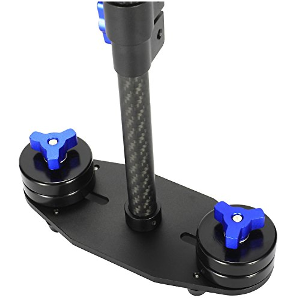 SunSmart 40cm Mini Carbon Fiber Handheld Camera Stabilizer Video Rig For DSLR DV Camera