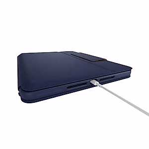 Logitech Rugged Combo 3 iPad Keyboard Case with Smart Connector for iPad (7th and 8th Generation) for Education - Classic Blue