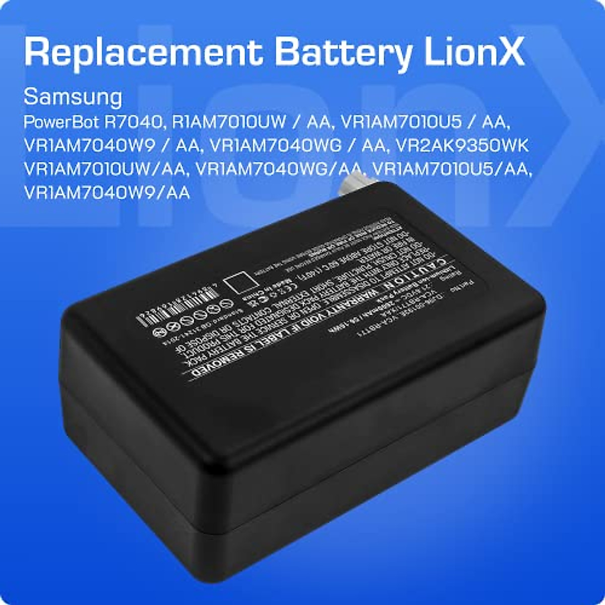 LIONX Battery for PowerBot R7040 R1AM7010UW / AA VR1AM7010U5 / AA VR1AM7010U5/AA VR1AM7010UW/AA VR1AM7040W9 / AA VR1AM7040W9/AA VR1AM7040WG / AA VR1AM7040WG/AA VR2AK93