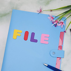 Livder 200 Pieces EVA Self Adhesive Foam Letter Alphabet Stickers for Children's DIY Crafts, Room Decoration