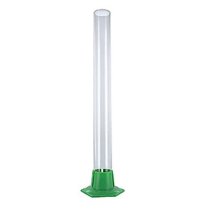 Glass Hydrometer Test Jar 10" With Plastic Base