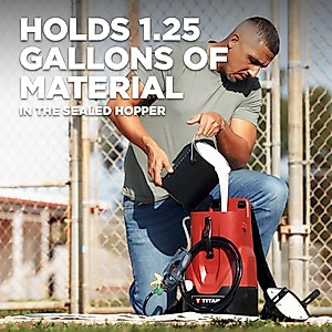 Titan 2441251 ControlMax 1650 18V Cordless High Efficiency Airless Paint Sprayer, HEA Technology Decrease Overspray by up to 55%, Cordless Allows You to go Anywhere