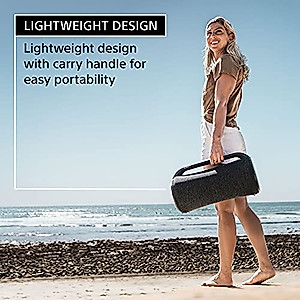 Sony - Portable Bluetooth Speaker - Black (Renewed)