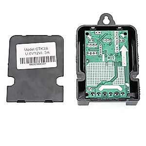 Solar Charge Controller, PWM 6V/12V 3A Portable Solar Panel Charger Energy Controller Regulator Battery Regulator with LED Indicator 3 Operating Modes