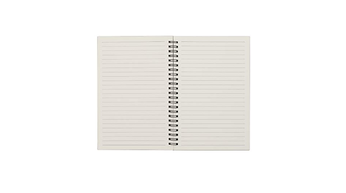 TWONE 3 Pack Soft Cover Notebooks with Ruled Pages for Home & Travel