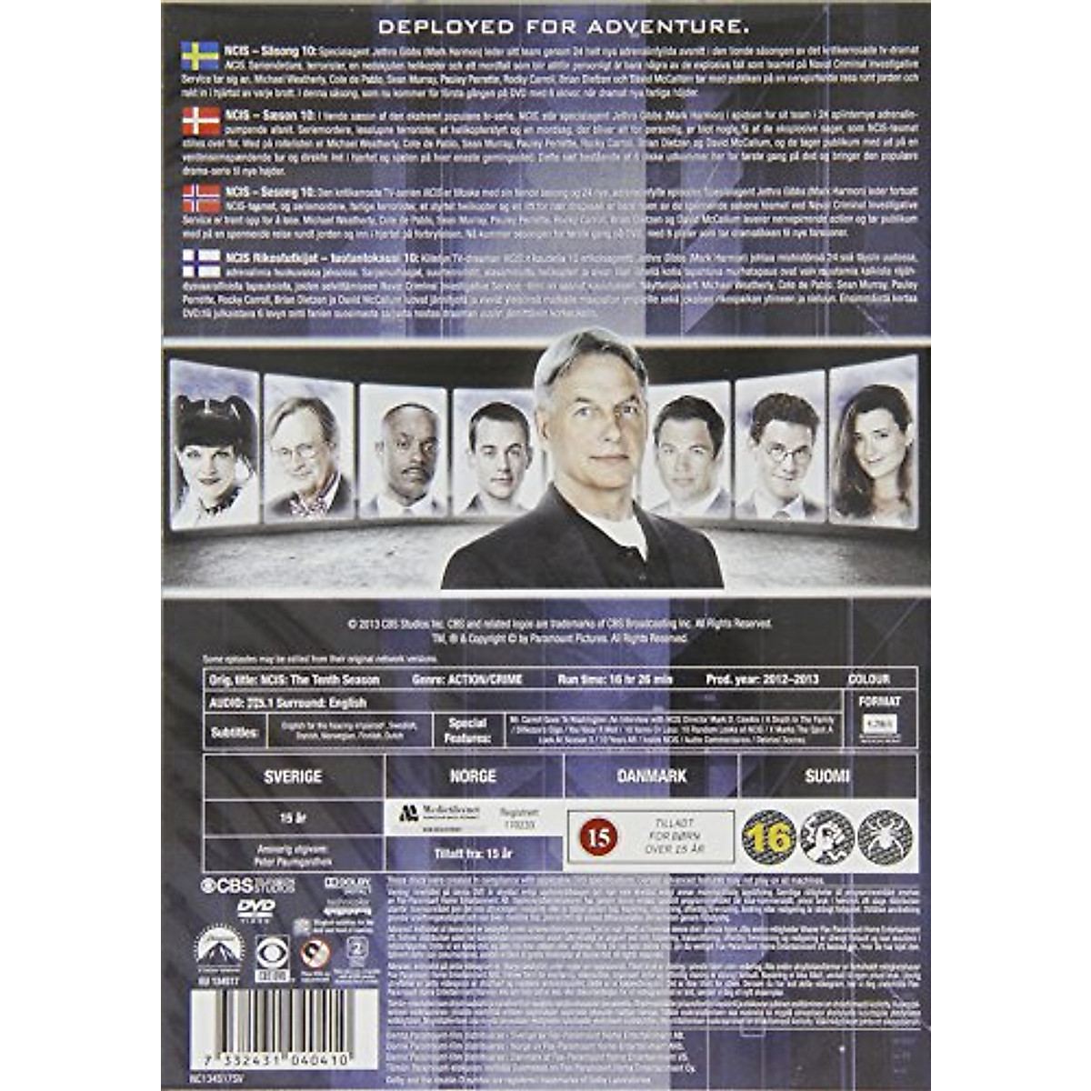 NCIS - Naval Criminal Investigative Service - Season 10 [DVD] Import, region 2