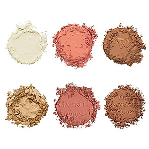 Physicians Formula The Breakfast Club Collection Murumuru Butter Bronzer, Blush, Highlighter Face Powder Makeup, Saturday Detention Face Palette Volume 2