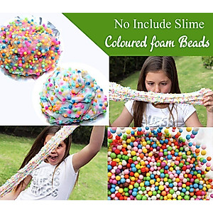 129 Pack Slime Making Kits Supplies,Gold Leaf,Foam Balls,Glitter Shake Jars,Fishbowl Beads,Fruit Slices,Fake Sprinkles,Glitter Sequins Accessories, Sugar Papers (Slime Kits)