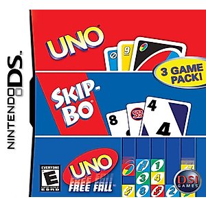 Uno/Skip-Bo/Uno Freefall - Nintendo DS