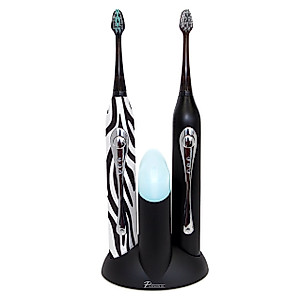 Pursonic S452BR Dual Handle Sonic Toothbrush with UV Sanitizer