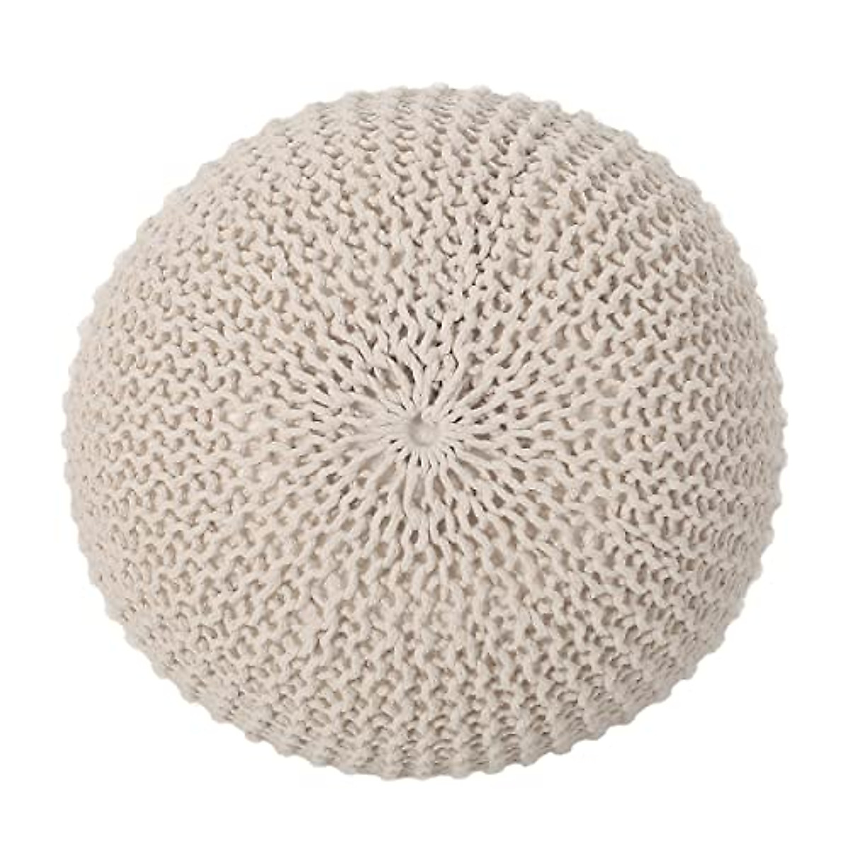 Christopher Knight Home 313877 Pouf, Beige