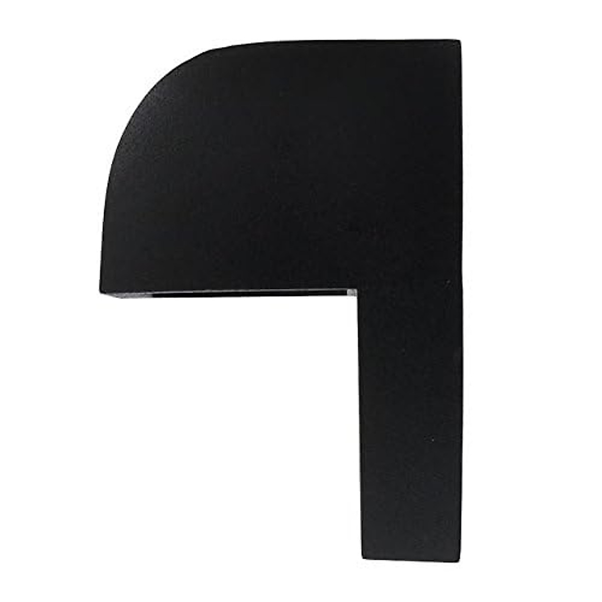 LEDwholesalers Low Voltage Outdoor Landscape Cast Aluminum LED Deck Light 12V AC/DC 2W (6-Pack), 3754WWx6