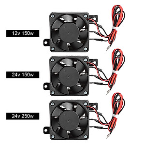 Constant Temperature PTC Electric Fan Heater for Car Small Space Heating Incubator(12V 150W)