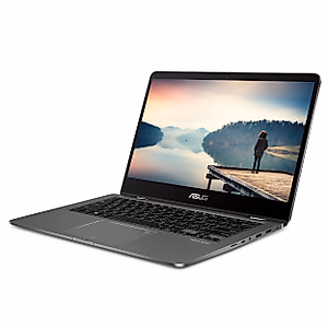 ASUS ZenBook Flip 14 Ultra Slim Convertible Laptop, 14” Full HD WideView, 8th Gen Intel Core i7-8565U, 16GB RAM, 512GB PCIe SSD, GeForce MX150, Windows 10, UX461FN-DH74T