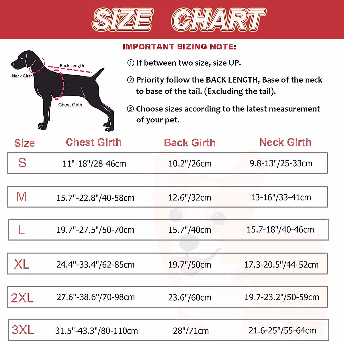 Dogcheer Warm Dog Coat, Waterproof Dog Jacket Winter Coat Turtleneck Windproof Pet Cold Weather Coats, Reflective Adjustable Dog Snow Jacket Fleece Sweater for Small Medium Large Dogs -Red S