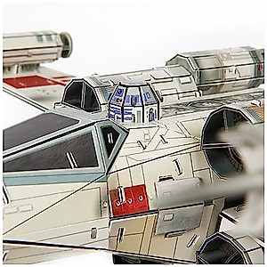 4D Build Star Wars T-65 X-Wing Starfighter 3D Model Kit, Star Wars Gifts, Star Wars Toys for Star Wars Fans & Collectors, Adults & Teens 12+