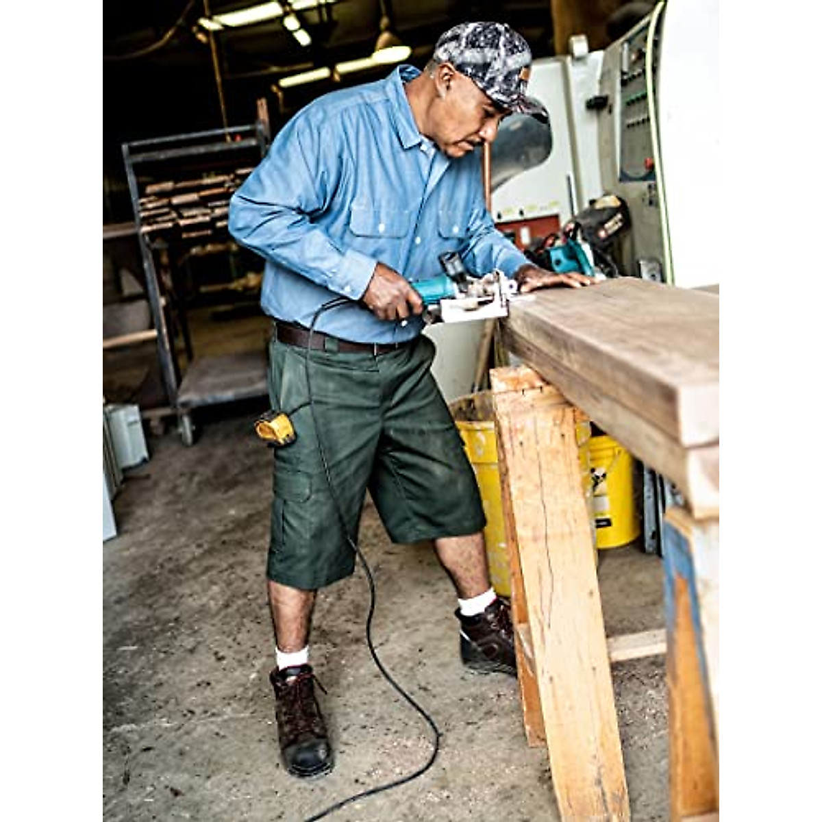 Dickies Men's Big & Tall Dri-Tech Moisture Control Quarter Socks (6, 12, 18, Black (6 Pairs), X-Large