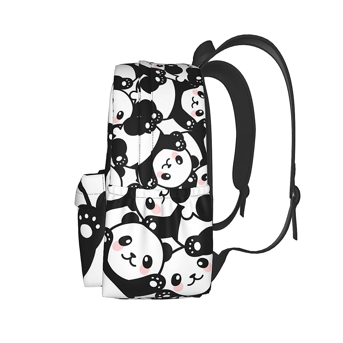 Cute Panda Backpack Large Laptop Backpack Lightweight Backpack Casual Daypack for Boys Girls