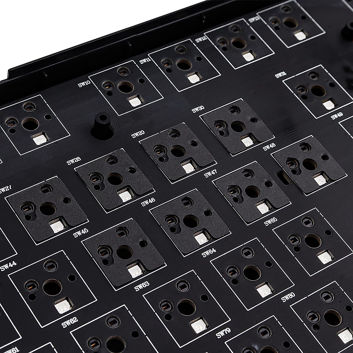 Terukir Wunzkii Mechanical Keyboard Switch Pads 120 Pcs Hot-Swappable Keyboard Switches Muffler Pad Anti-Static Eva Material for Mechanical Keyboard