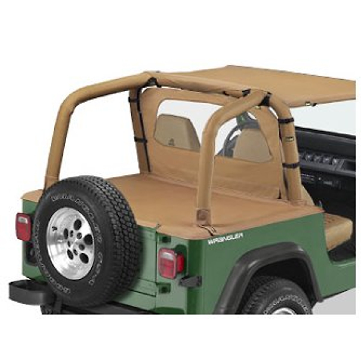 Bestop 8000937 Spice Sport Bar Covers for 1980-2016 CJ5, CJ7, and Wrangler