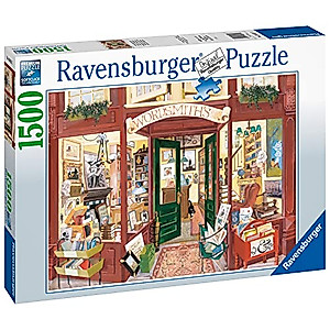 Ravensburger Wordsmith's Bookshop Puzzle - 1500 Piece Jigsaw for Adults and Kids | Unique and Captivating Imagery | Premium Puzzling Experience | FSC-Certified Materials