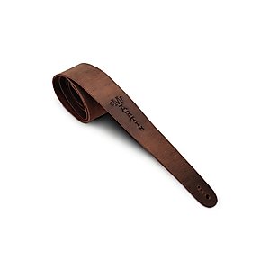 Martin C.F 18A0065 2 1/8" Leather Guitar Strap, Brown