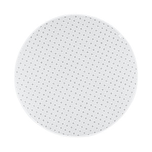 Flower of Life Round Area Rug Spa Mat Runner, Non-Slip & Absorbent Accent Rug, Washable Chair Mat for Vanity Bathtub Shower Entryway Patio Porch 24" Diameter Sacred Geometry Rug