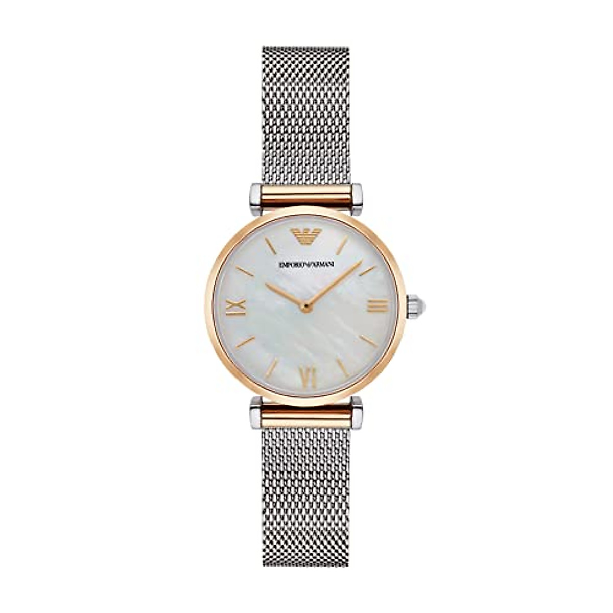 Emporio Armani Women's AR2068 Retro Two Tone Quartz Watch