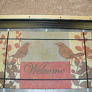 M-D Building Products 77792 1-1/8-Inch by 4-9/16-Inch - 36-Inch TH393 Adjustable Aluminum and Hardwood Sill Inswing, Bronze