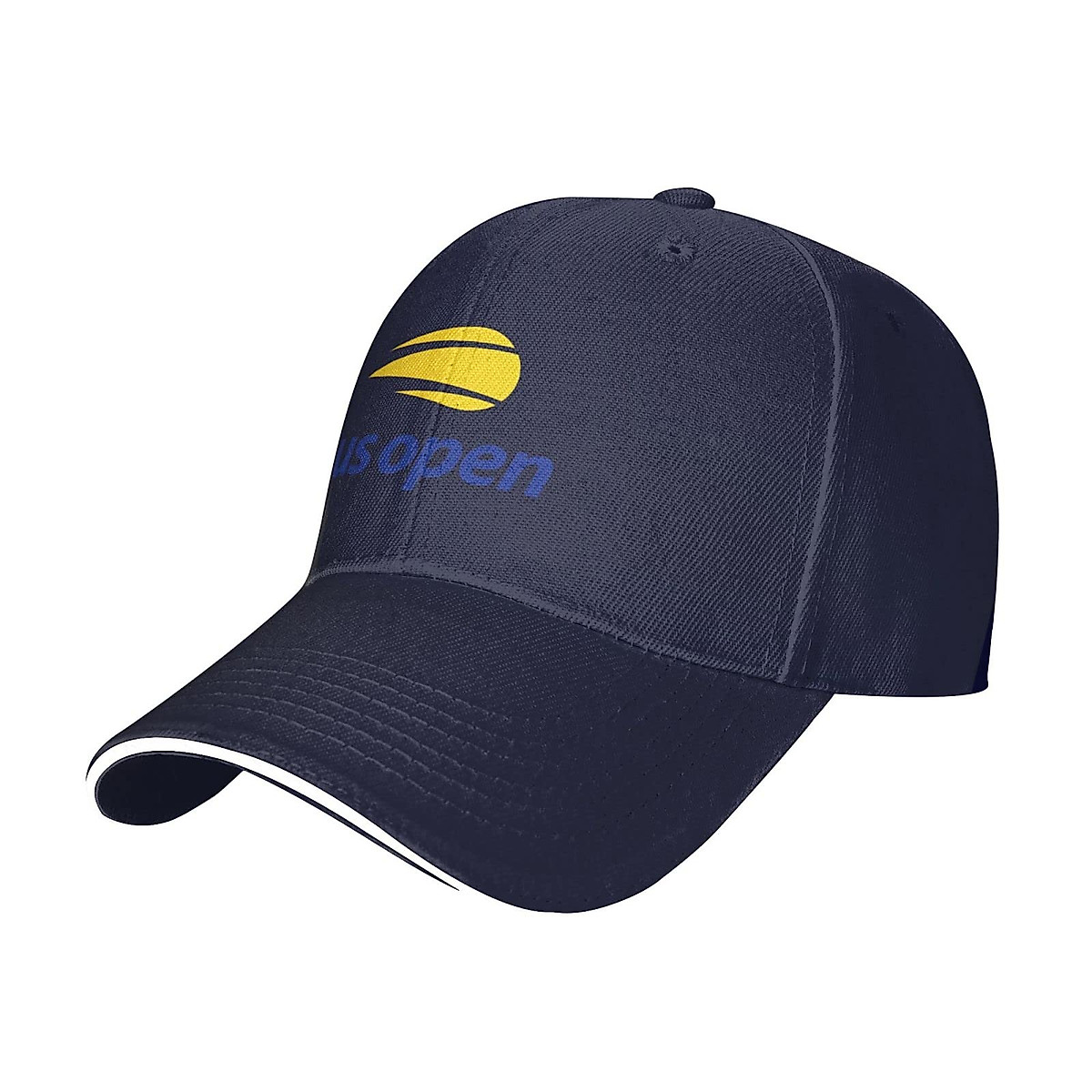 Us Open Tennis 2023 Sandwich Cap Unisex Classic Baseball Capunisex Adjustable Casquette Dad Hat Navy Blue