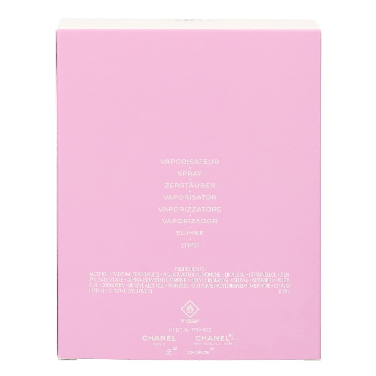 Chanel Chance Eau Vive Eau De Toilette Spray 5 Ounce