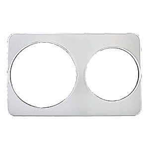 Winco Adaptor Plate with 8-3/8-Inch and 10-3/8-Inch Holes