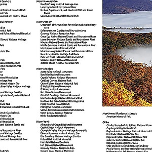 National Parks of the United States Map (National Geographic Destination Map)