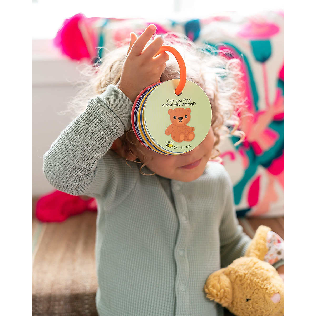 MOLLYBEE KIDS Toddler Scavenger Hunt Cards at Home, Toddler Activity, Ages 2, 3, Indoor Scavenger Hunt Game