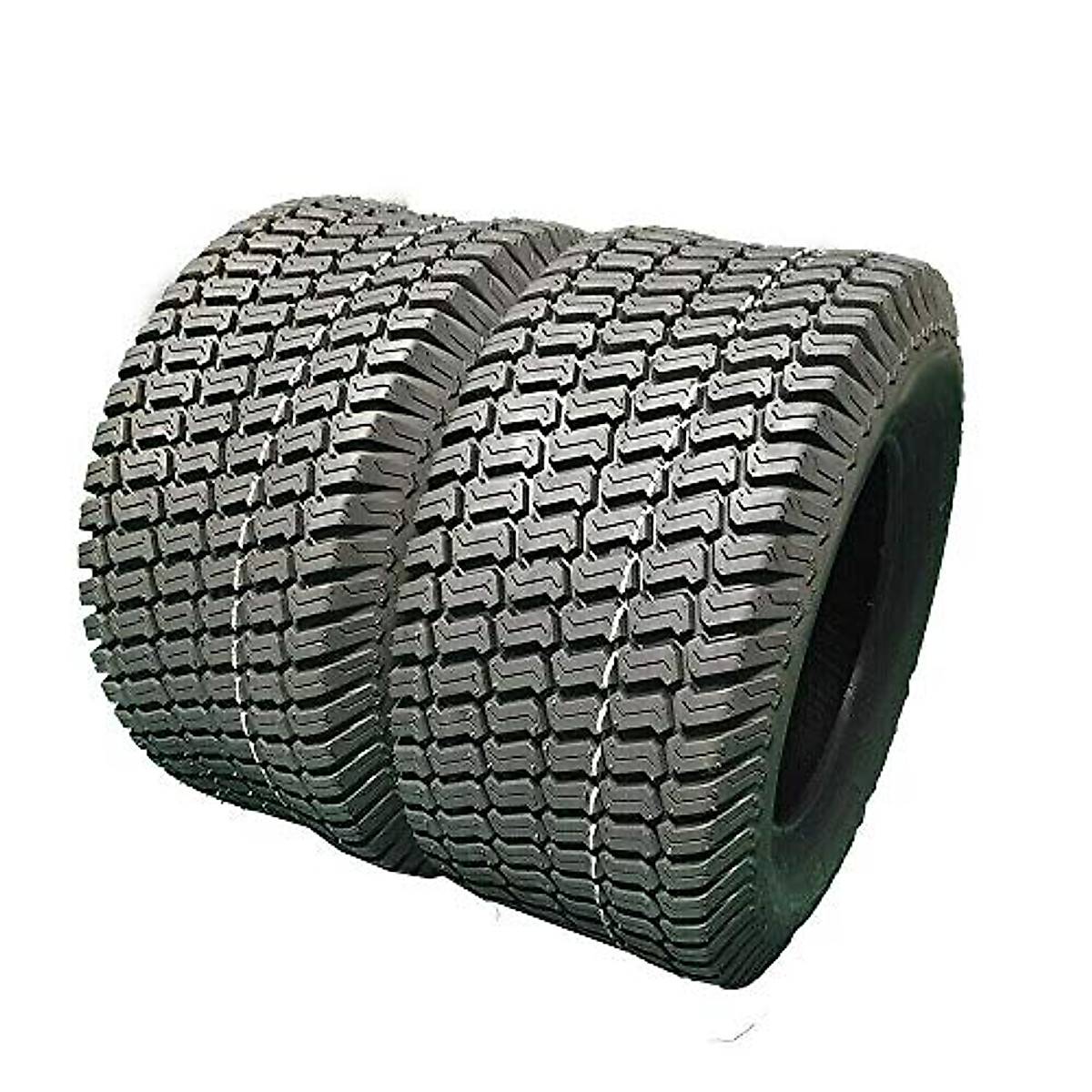 SUNROAD 2pcs 18x8.50-8 Garden Lawn Mower Turf Tires 4PR Tubeless Tire 18x8.50x8