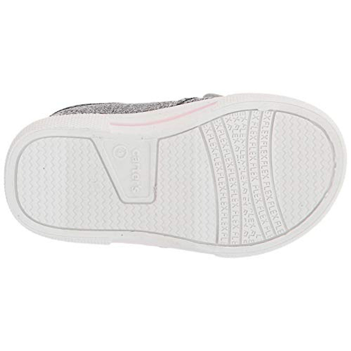 Carter's girls Jules Sneaker, Grey, 9 Toddler