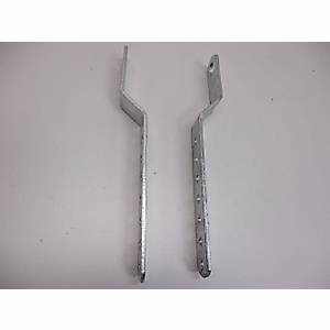 CTW Boat Trailer Keel Roller Adjustable Bracket Kit/Two Galvanized 11.5" Brackets