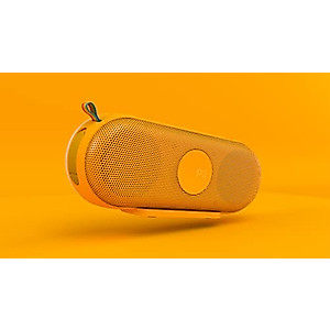 Polaroid P2 Music Player (Yellow) - Powerful Portable Wireless Bluetooth Speaker Rechargeable with Dual Stereo Pairing