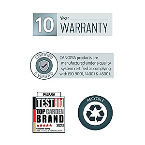 Palram - Canopia SkyLight 6' x 3' Storage Shed - Tan