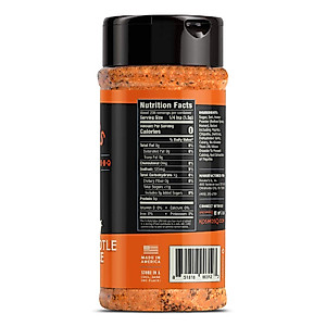 Kosmos Q Honey Chipotle Killer Bee BBQ Rub | Sweet & Spicy Blend | Great on Brisket, Steak, Chicken, Ribs & Pork | Best Barbecue Rub | Meat Seasoning & Spice Dry Rub | 12 oz Shaker