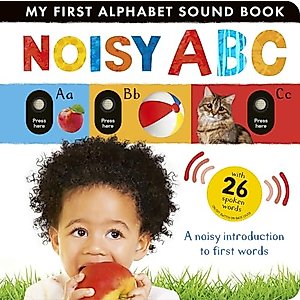 Noisy ABC: A Noisy Introduction to First Words with 26 Spoken Words (My First)
